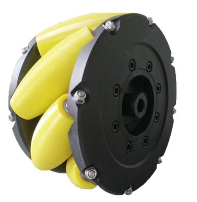 China Hightech nieuw ontwerp 8 inch maximale belasting mechanum wielen Te koop