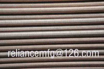 China SB338 G.2 Seamless Titanium Heat Exchanger Fin Tube , 30FPI Integral Low Finned Tubes for sale
