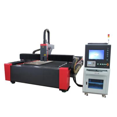 China Chapa metálica dobro do cortador do laser da fibra do Worktable 1500W à venda