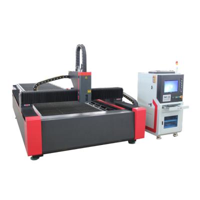 China Chapa metálica dobro do cortador do laser da fibra do Worktable 1500W à venda