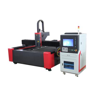 China Chapa metálica dobro do cortador do laser da fibra do Worktable 1500W à venda