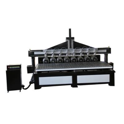 Cina multiheads 1325 di CNC quattro teste che elaborano il legno di gabinetto del mdf del router che scolpisce macchina in vendita