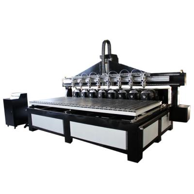 Cina multiheads 1325 di CNC quattro teste che elaborano il legno di gabinetto del mdf del router che scolpisce macchina in vendita
