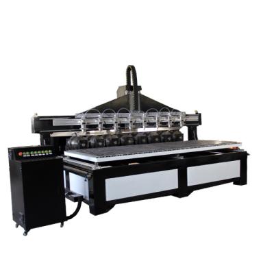 Cina multiheads 1325 di CNC quattro teste che elaborano il legno di gabinetto del mdf del router che scolpisce macchina in vendita