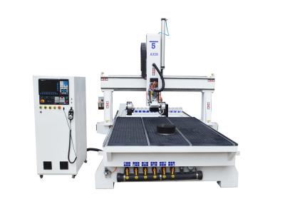 Cina 1325 1530 macchine per la lavorazione del legno 2030 di CNC 2040 teste di asse della tabella 5 di vuoto multi in vendita