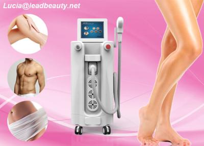 China Upper Lip / face diode laser hair removal machine Permanent 5-400ms Pulse width range for sale