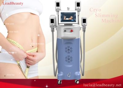 China blue color and ABS material shell coolsculpt Slimming -15℃-5℃ cooling temperature and 14 inch touch colored screen for sale