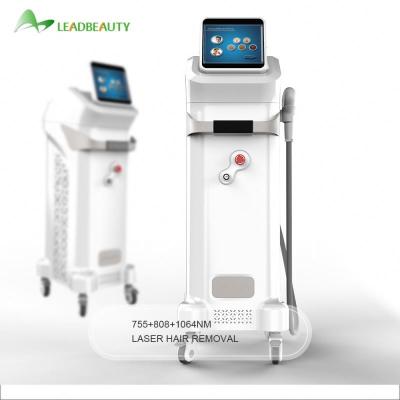 China 800w Germany laser bars Hot sale new technology 808 755 1064 diode laser hair removal/CE and ISO approved! for sale