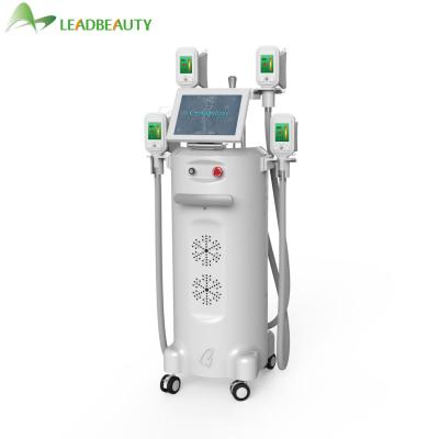 China 4 handles working together Cryolipolysis Fat Freeze Slimming Machine with beauty clinic for sale