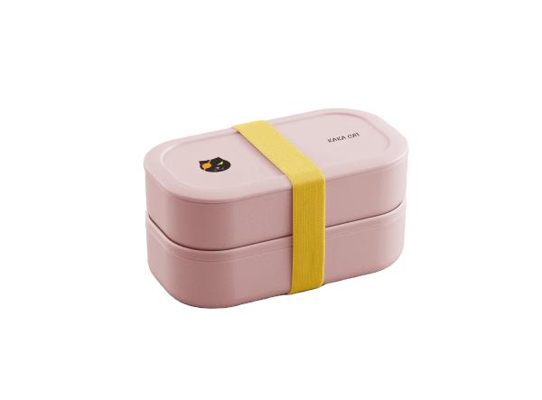 Quality Non-Thermos Bamboo Fiber Bento Box BPA Free No Melamine Sustainable for Picnic for sale