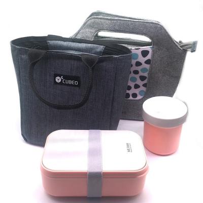 China Brotdose mit Trennwand Kinder Kunsstoff and BPA Free Lunch Box with Movable Divider for sale