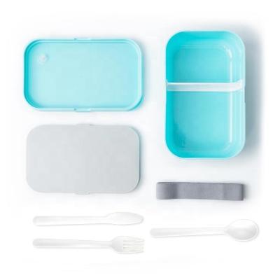 China Brotdose mit Trennwand Kinder Kunsstoff and BPA Free Lunch Box with Movable Divider for sale