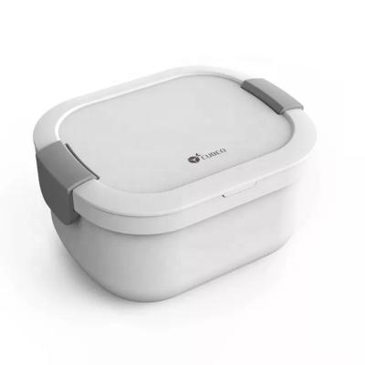 506g White Eco Friendly BPA Free Salad Container Set for Kids Lunch and Fridge Storage