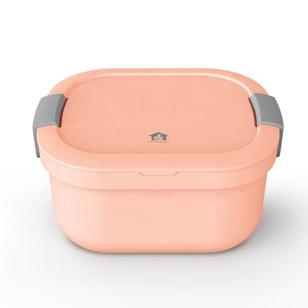 Quality Multifunctional Rectangle Eco BPA Free Plastic Salad Fridge Storage Container for sale