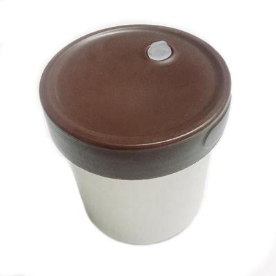 China BPA Free Reusable Plastic Cup for Drinking Soup Salad Lunch for sale