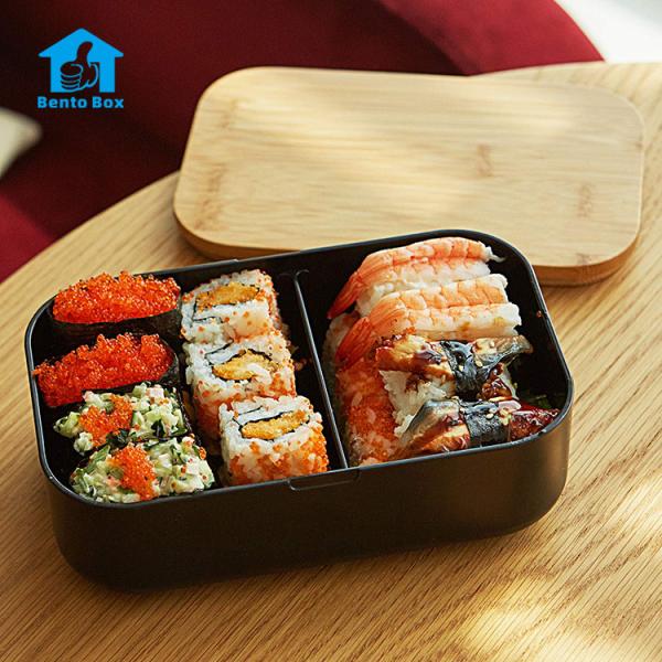 Quality Pattern BPA Free 1000ml On-the-Go Bamboo Eco Lunch Container for Children for sale