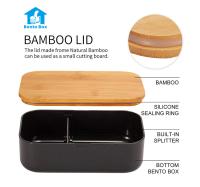 China 280g Pattern One Layer Container for No Disposable Eco-Friendly Take-Away for sale