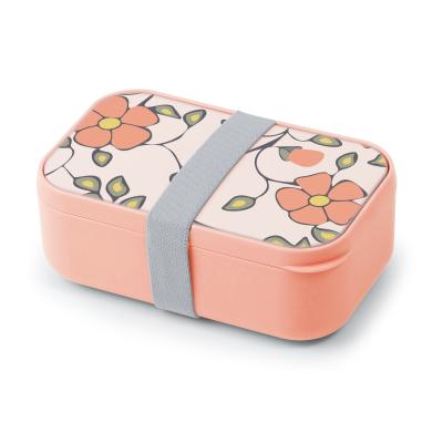 China Custom Design Adult Packaging Lunch Box with Cutlery and Reusable 1000ml Capacity for sale