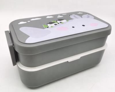 China Leak Proof Nestable Design Customized Logo Color Box Lunch Box Set for Adult and Children for sale