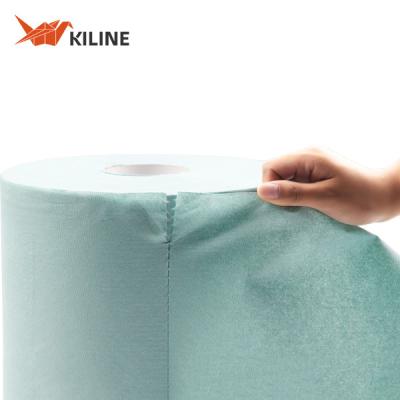 China Toalhas de limpeza não tecidas de trabalho pesado multitarefa Jumbo Roll Forte resistência Toalhas secas para industrial à venda