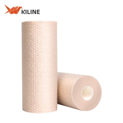 China Water Absorbing Disposable Kitchen Towels Yellow Color 260×240mm Dust Cloths for sale