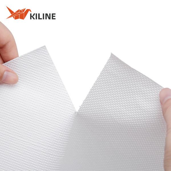 Quality 3 Ply Reinforced Industrial Heavy Duty Wiping Paper Roll OEM ODM Service for sale