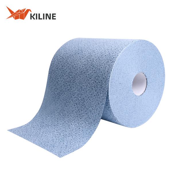 Quality Car Cleaning Lint Free Industrial Cleaning Cloth Oil Absorbention 100% PP Blue for sale