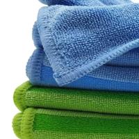 China Custom 40x40cm Recycled Polyester Microfiber Cleaning Cloth for sale