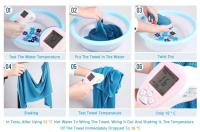 China KILINE Custom Package Pattern Soft Breathable Quick Drying Recycled Plastic Microfiber Ice Cold Towels for sale
