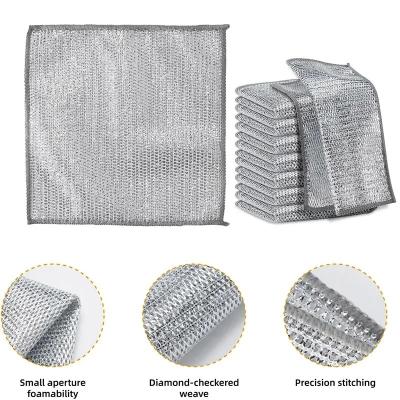 Cina KILINE Gadgets da cucina Tappeto da pulizia argento Magico Dispositivo asciugamano Rimozione della ruggine Tutti gli utensili da bagno Casa pulita in vendita