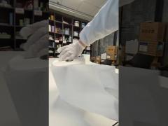 Houtpulp 2voudige handelspapier rollen Toiletpapier Flushable huidvriendelijk voor badkamer