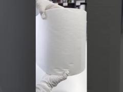 Witte 65 gram industriële medium duty schoonmaakdoek Spunlace Wiping doek voor machine