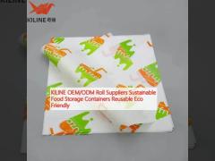 OEM/ODM Roll Suppliers Sustainable Food Storage Containers Reusable Eco Friendly