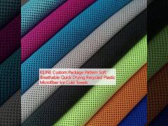KILINE Logo personalizzato multicolore Asciugatura rapida, fredda istantanea, fresca, microfibra, salotto sportivo, asciugamano per il raffreddamento sul ghiaccio