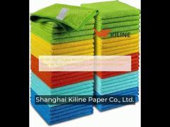 KILINE Assorbimento Microfibra Corallo Velo Autolavaggio Pulizia Toviglie