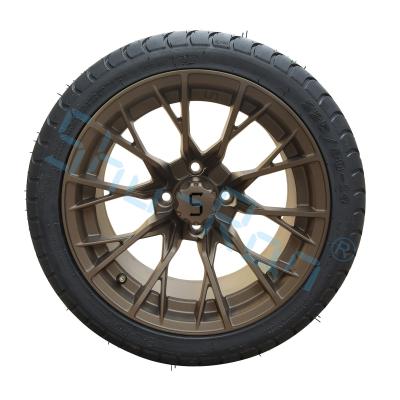 중국 맞춤형 14' 브론즈 바퀴, 225/30-14 거리 DOT 승인 시도 골프 카트 ATV 판매용