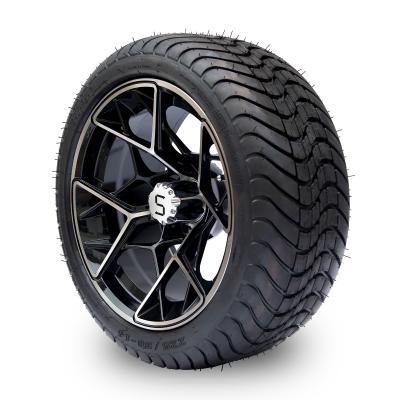 China Shu-Ran Golf Cart Wheels And 225/30-14 Tyres 13 Kg DOT Approved for sale