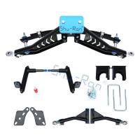 Quality Club Car Precedent 6 inch Heavy Duty Black Steel Golf Cart A-Arm Lift Kit for sale