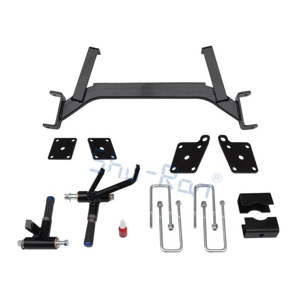 Quality Golf Cart 5 inch Drop Axle Black Lift Kit for EZGO TXT Golf Cart for sale