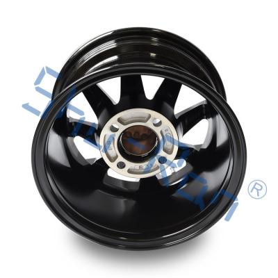 Cina Carro da golf 12'/14' Machined/ Glossy Black Aluminici Rings per Club Car, EZGO, YMH Golf Carts in vendita