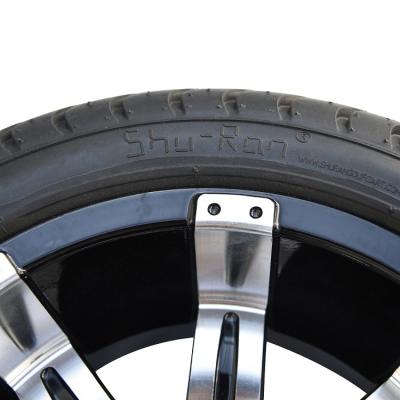 Cina Ruota a 12 pollici della lega di alluminio del carretto di golf con 215/35-12 DOT Street Tire in vendita
