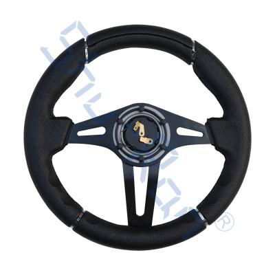 Cina Presa del nero dello sfidante del carretto di golf/volante nero dei raggi per l'automobile del club, EZGO e Yamaha in vendita