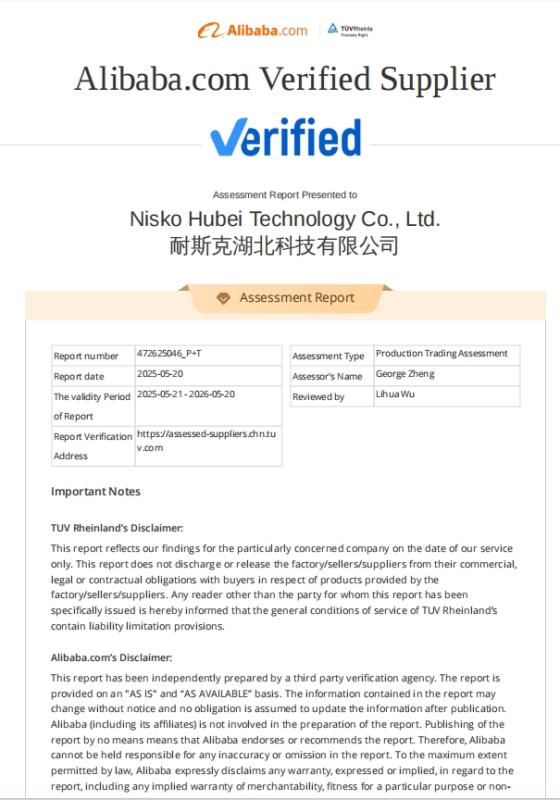 Production Trading Assessment - Nisko Hardware Tech Co., Ltd.