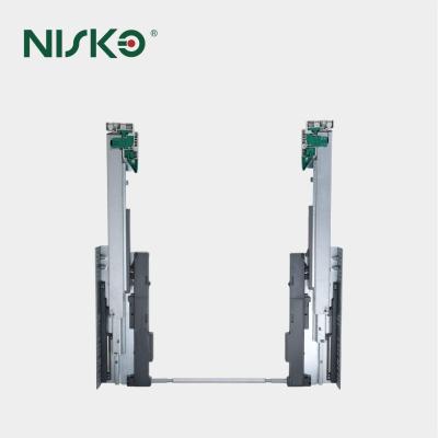 China Push Open Soft Closing Drawer Runner Slide Concealed Hardware for sale