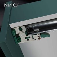 China Soft Close Concealed Undermount Drawer Slides 3D Adjustable 80kg Load Capacity for sale