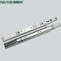 Quality Stainless Steel Soft Closing Ball Bearing Slide Full Extension 45mm for sale