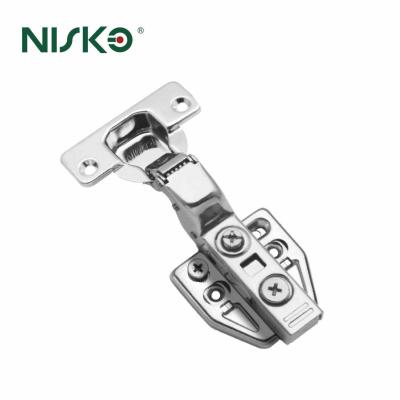 中国 3D調整可能 SUS304 キャビネットドアヒンジ ソフトクローズ クリップオン SA06-A 販売のため