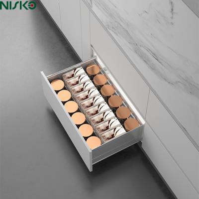 中国 引き出し式スパイスラック 多機能調味料ボトル収納引き出し ライト付き 販売のため