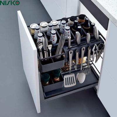 Китай Кухонный шкаф для хранения бутылок специй продается