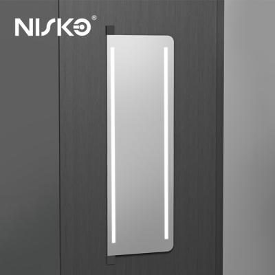China 360 Degrees Rotating Wardrobe Sliding Mirror Spining Dressing for Cloakroom for sale